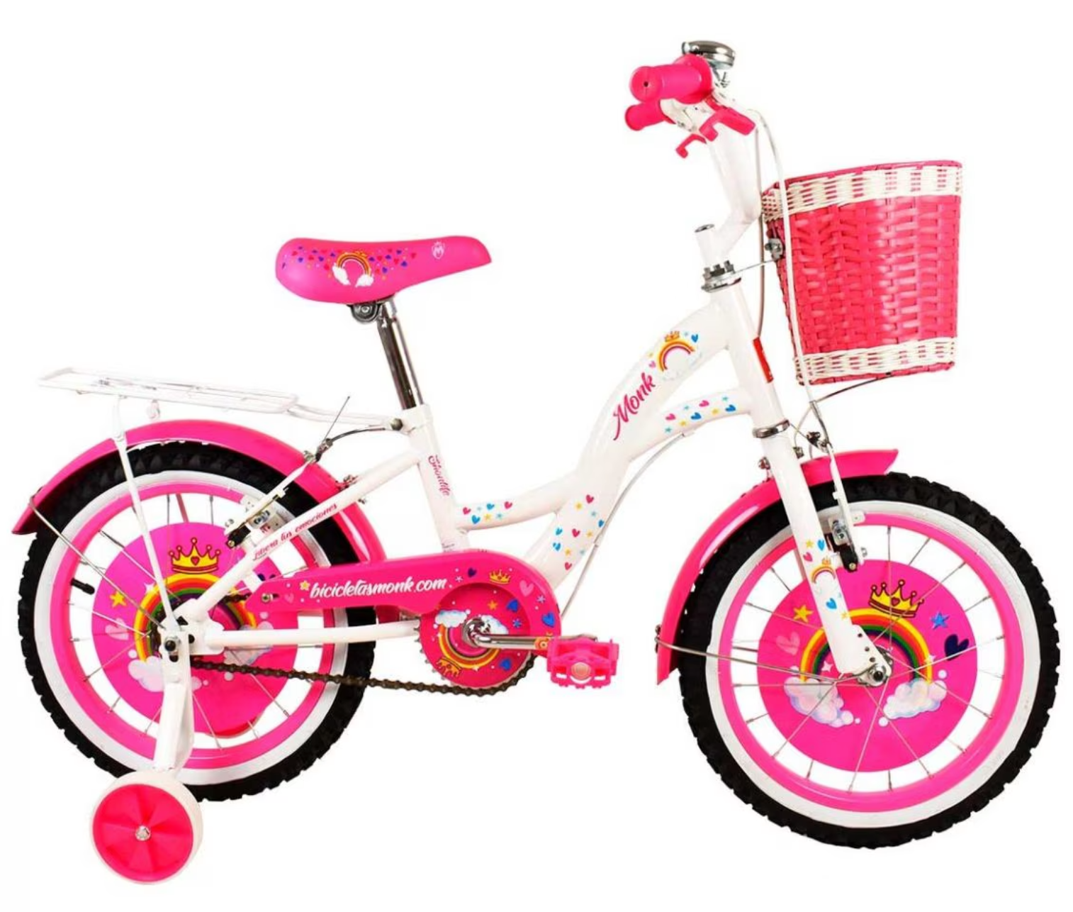 Bicicleta Infantil SHON LIFE Canasta/PORTA B R16 1V Blanca – Bikemarket